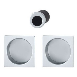 Spazio Kit 5 HOPPE modello 4921 quadrato per serramento con foro cieco
